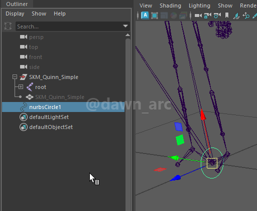 [Maya]Rigging 04 - Controller